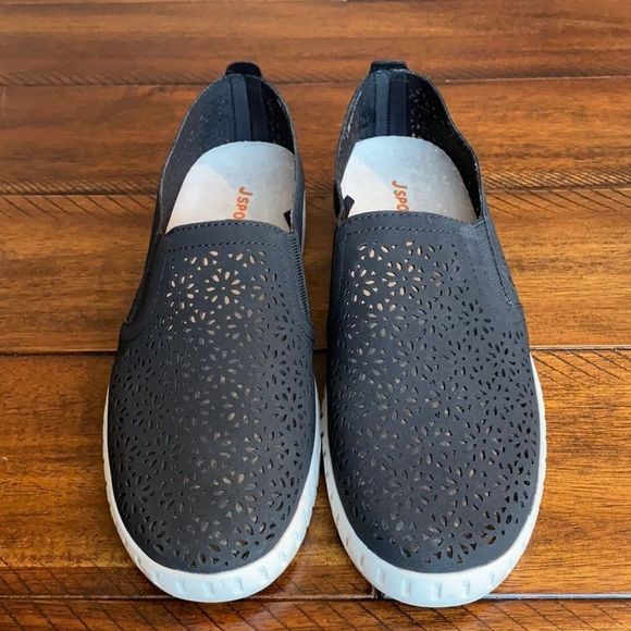 J Sport | Shoes | J Sport Slip On Shoes In Black | Poshmark